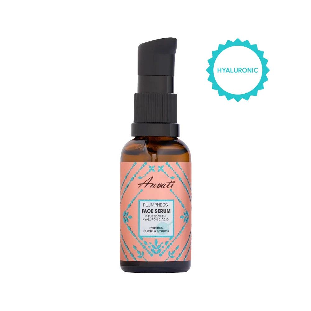 Plumpness Face Serum Infused with Hyaluronic Acid | Natural Skincare ...